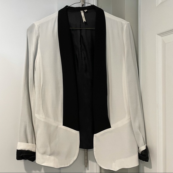 Petticoat Alley | Jackets & Coats | Petticoat Alley Black White Tuxedo ...